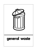 Origin™ Horizon 110 General Waste Recycling Bin | Glasdon International
