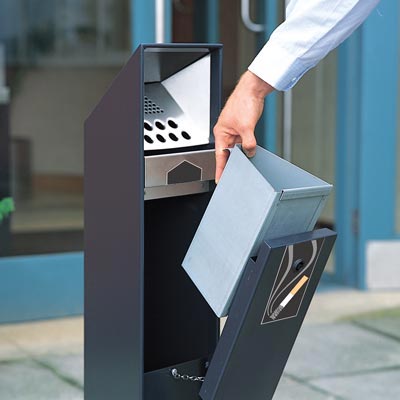Ashguard™ Cigarette Bin by Glasdon
