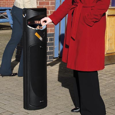 Ashguard SG™ Cigarette Bin by Glasdon