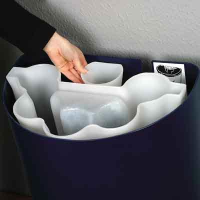 Envoy™ Cup Recycling Bin by Glasdon
