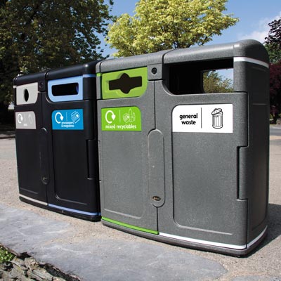 Recycling Stations and Receptacles for Schools - Glasdon International