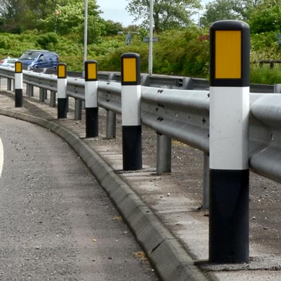 Hazardmaster™ Marker Post by Glasdon