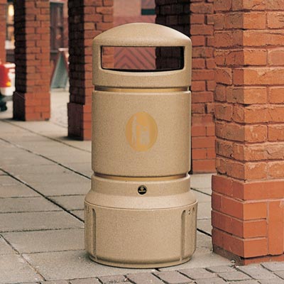 Mini Neopolitan™ Litter Bin by Glasdon