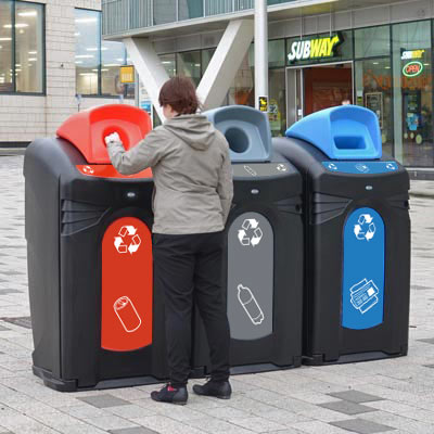 Nexus® City 240 Mixed Recyclables Recycling Unit