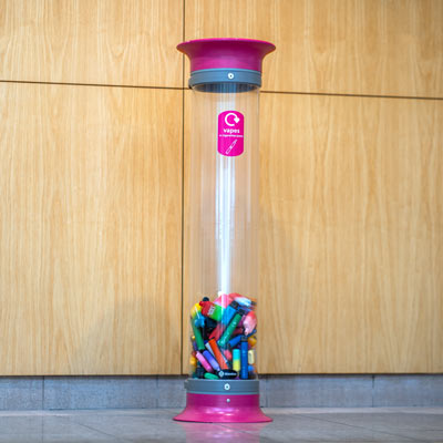 C-Thru™ 15L Vape Recycling Bin - Glasdon International