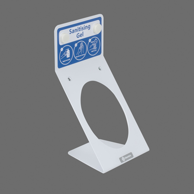 Hand Sanitiser Wall Brackets - Holder for Sanitising Gel or Wipes ...