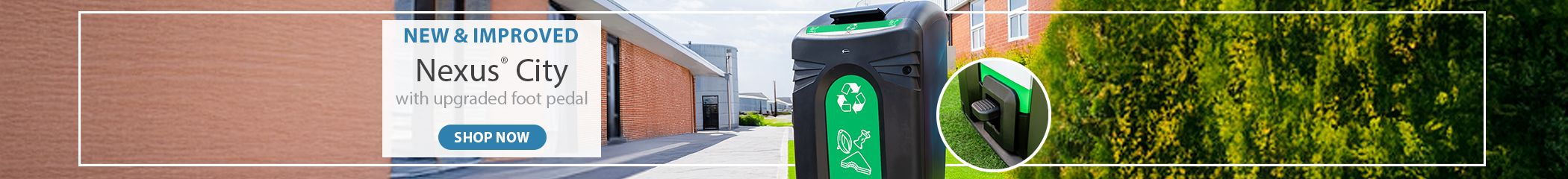 Nexus® Evolution City Recycling Bins - Glasdon International