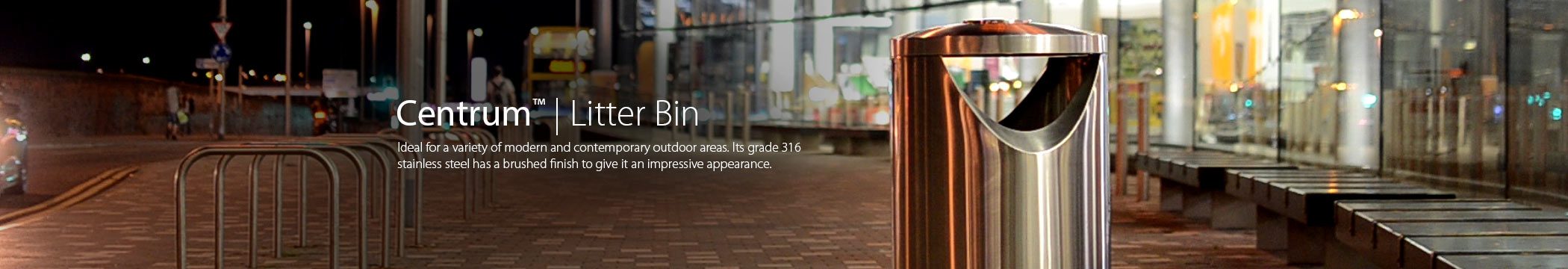 Commercial Grade Outdoor Garbage Cans and Exterior Trash Receptacles ...